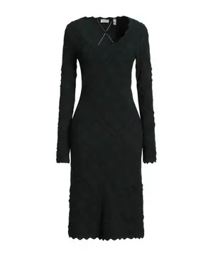 Burberry Solid-color Knitted Dress - Green