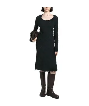 Burberry Solid-color Knitted Dress