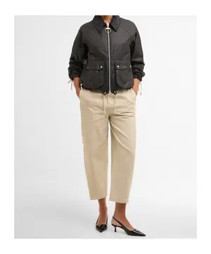 Barbour Waxed Cotton Jacket - Black
