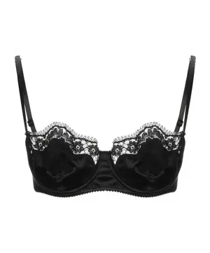 Dolce & Gabbana Solid Color Bras - Black