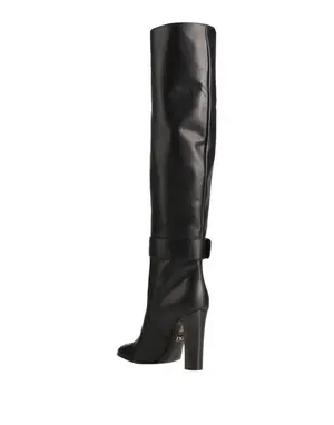 Dolce & Gabbana Solid Color Over-the-knee Boots