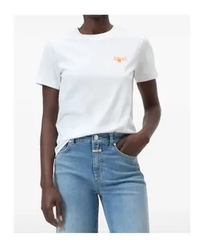 Closed Embroidered Basic T-shirt