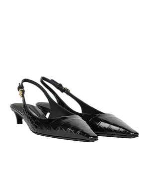 Dolce & Gabbana Crocodileembossed Highheels