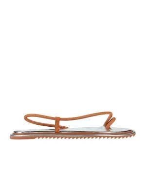 Farm Rio Simple Pointed Slippers - Tan