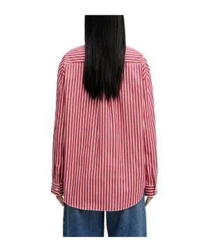 SPORTY  RICH Sporty & Rich Striped Pocket Shirt