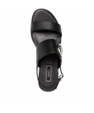 Liu Jo Erin Logo-plaque Slingback Sandals