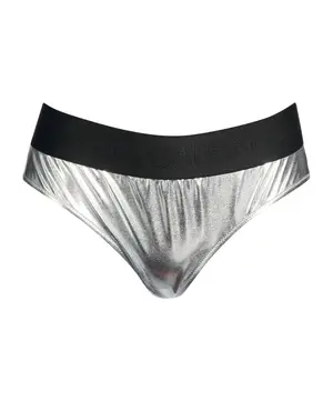 Dolce & Gabbana Metallic Bikini Bottoms - Silver
