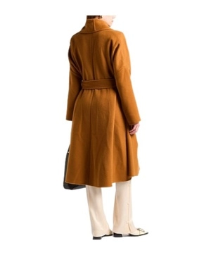 Dolce & Gabbana Belted Long Sleeve Overcoat