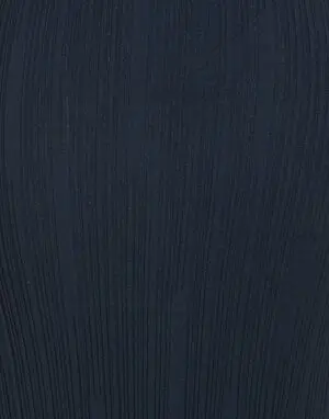 Jacquemus Ribbed Knit Mock Neck Maxi Dress