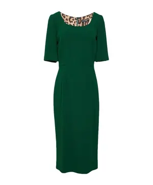 Dolce & Gabbana Solid Color Dress - Green