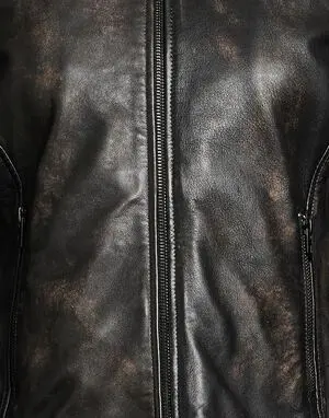 DIESEL® Simple Leather Jacket