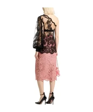 Dolce & Gabbana One-shoulder Lace Top