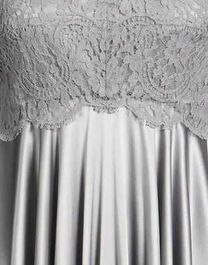 Dolce & Gabbana Solid-color Satin Dress