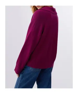 Liu Jo V-neck Collared Jumper