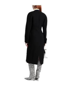 Jacquemus Minimalist Long-sleeve V-neck Button Coat