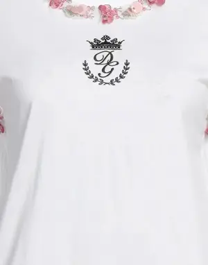 Dolce & Gabbana Sleeveless Solid-color T-shirt