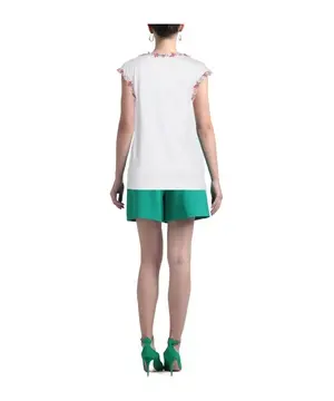 Dolce & Gabbana Sleeveless Solid-color T-shirt