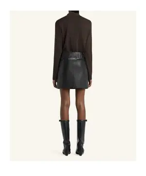 COURREGES Merinos Wool Notched-collar Cardigan