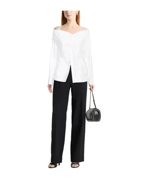 Jacquemus Solid-color Long-sleeve Boat-neck Shirt