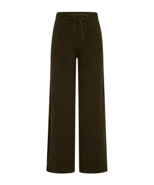 The Upside Castilla Juniper Drawstring Track Pants - Black