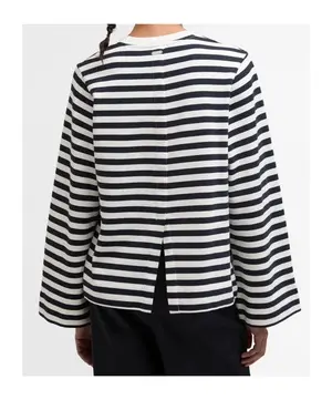 Barbour Striped Crew Neck Sweatshirt