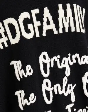 Dolce & Gabbana Minimalist Solid-color Knit Top