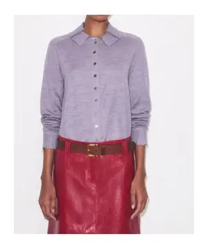 Tory Burch Silk Cardigan With Mother-of-pearl Buttons