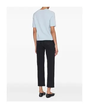 ANINE BING Jackson Short-sleeve Sweater