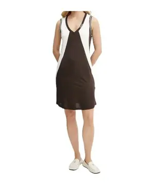 Liu Jo V-neck Panelled Mini Dress