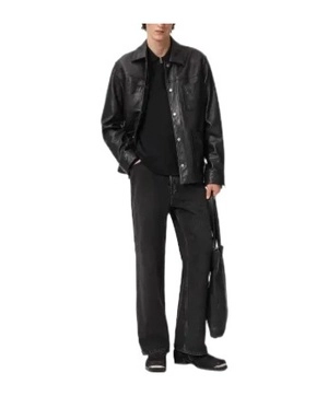 ALLSAINTS Albany Zip-up Polo Shirt