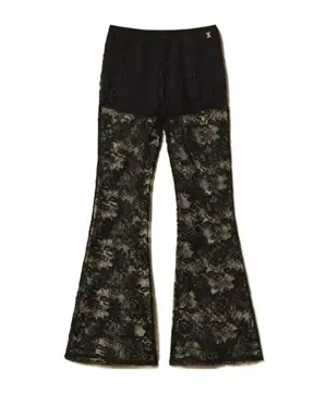 TWINSET Lace Flare Trousers