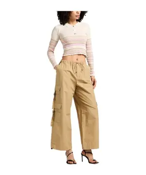Jacquemus Striped Buttoned Neckline Knit