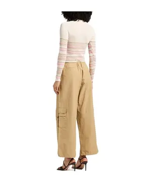 Jacquemus Striped Buttoned Neckline Knit