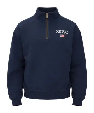 SPORTY  RICH Sporty & Rich Half-zip Sweatshirt