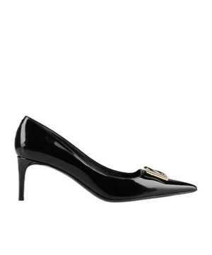 Dolce & Gabbana Pointedtoe Patentleather Highheels - Black