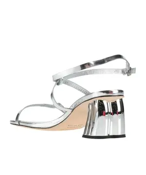 Farm Rio Metallic Leather Sandals