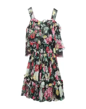 Dolce & Gabbana Floral Print Chiffon Dress