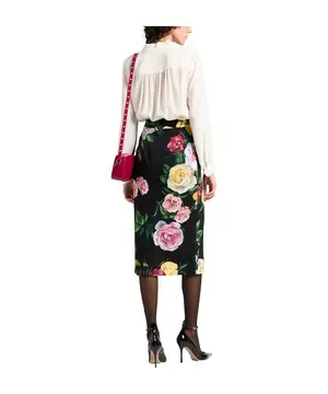 Dolce & Gabbana Floral Pencil Skirt