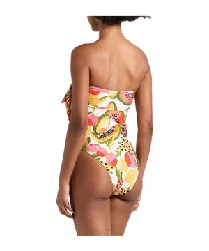 Farm Rio Bandeau One-piece Swimsuit