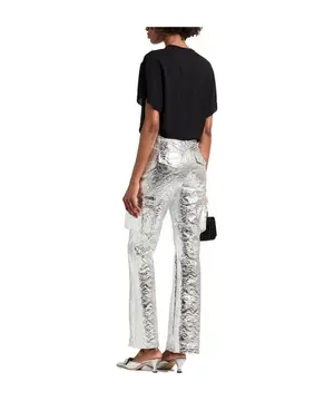 Dolce & Gabbana Metallic Flared Pants