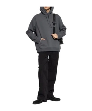 ALLSAINTS Redact Long-sleeve Hoodie - Gray