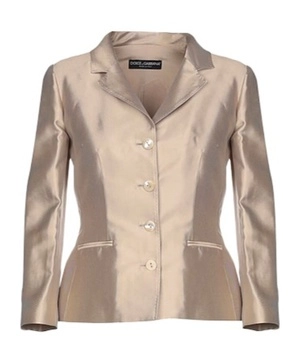 Dolce & Gabbana Minimalist Blazer - Nude