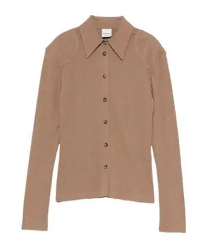 Nanushka Haimi Shirt - Brown