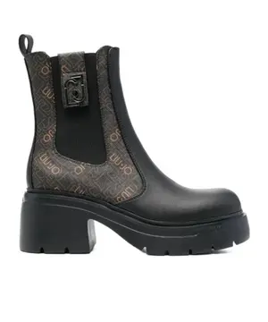 Liu Jo Carrie 70mm Ankle Boots - Black