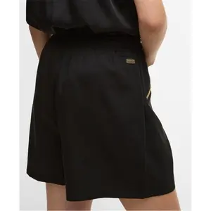Barbour Elastic Waistband Shorts With Zip Pockets