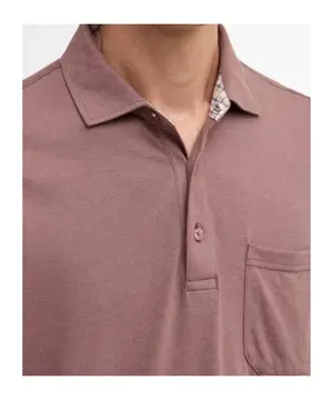 Barbour Short-sleeved Polo Shirt With Patch Pockets