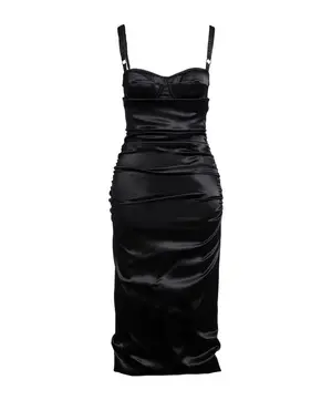 Dolce & Gabbana Sleeveless Bodycon Dress - Black