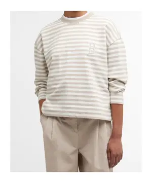 Barbour Striped Crew Neck Sweatshirt