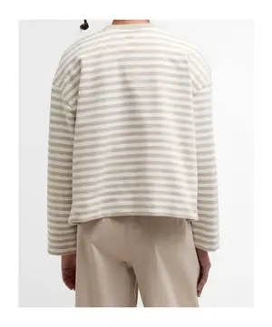 Barbour Striped Crew Neck Sweatshirt