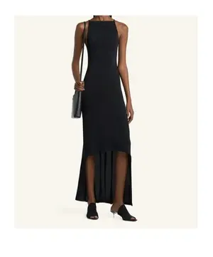 COURREGES Halterneck High-low Gown